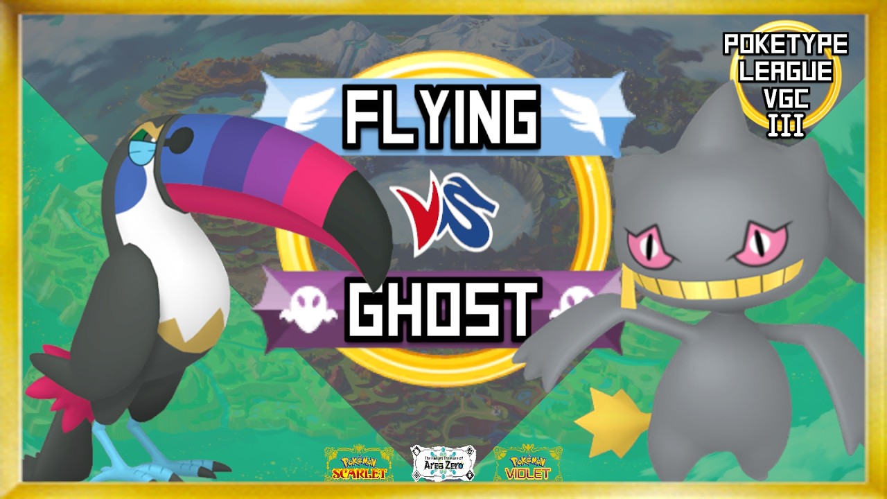 FLYING TYPES vs GHOST TYPES! Who Wins with METRONOME? | PokeType League ...