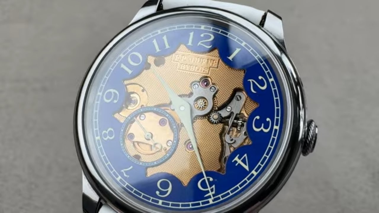 F.P. Journe Chronometre Bleu Byblos Limited Series Watch Review - YouTube