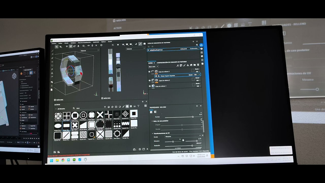 Texturizado Substance (escenarios) Pt7 - YouTube