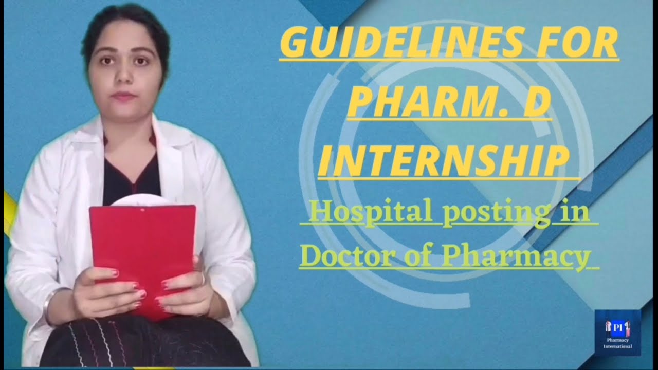 Pharm. D internship | Doctor of pharmacy internship | Doctor of ...