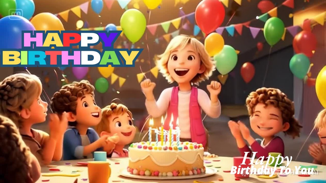 🎂🎉 Happy Birthday Song | Birthday Wishes | Sing Along! 🎶 🥳🎈💖 - YouTube