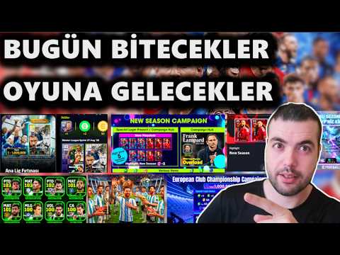 BUGÜN BİTECEKLER YARIN ve İLERİDE BİZLERİ BEKLEYENLER (eFootball 2027 Mobile PS PC)