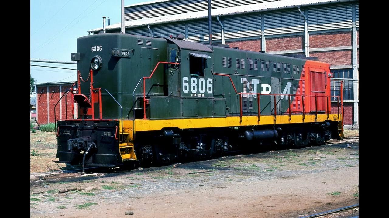 NdeM Locomotoras Baldwin AS-616 Diesel un Recuerdo del Pasado - YouTube
