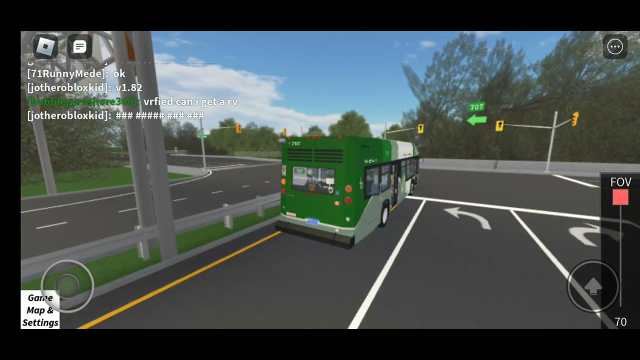 BRT Baritone Transit ROBLOX Riding 707 from Timberlea to HWY 407 and ...