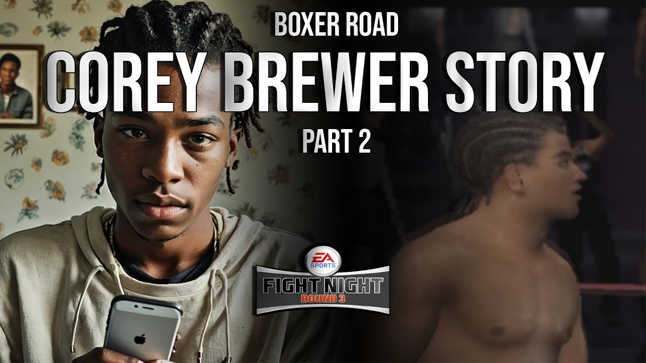 Fight Night Round 3 Boxer Road: Lewis Corey Brewer - YouTube