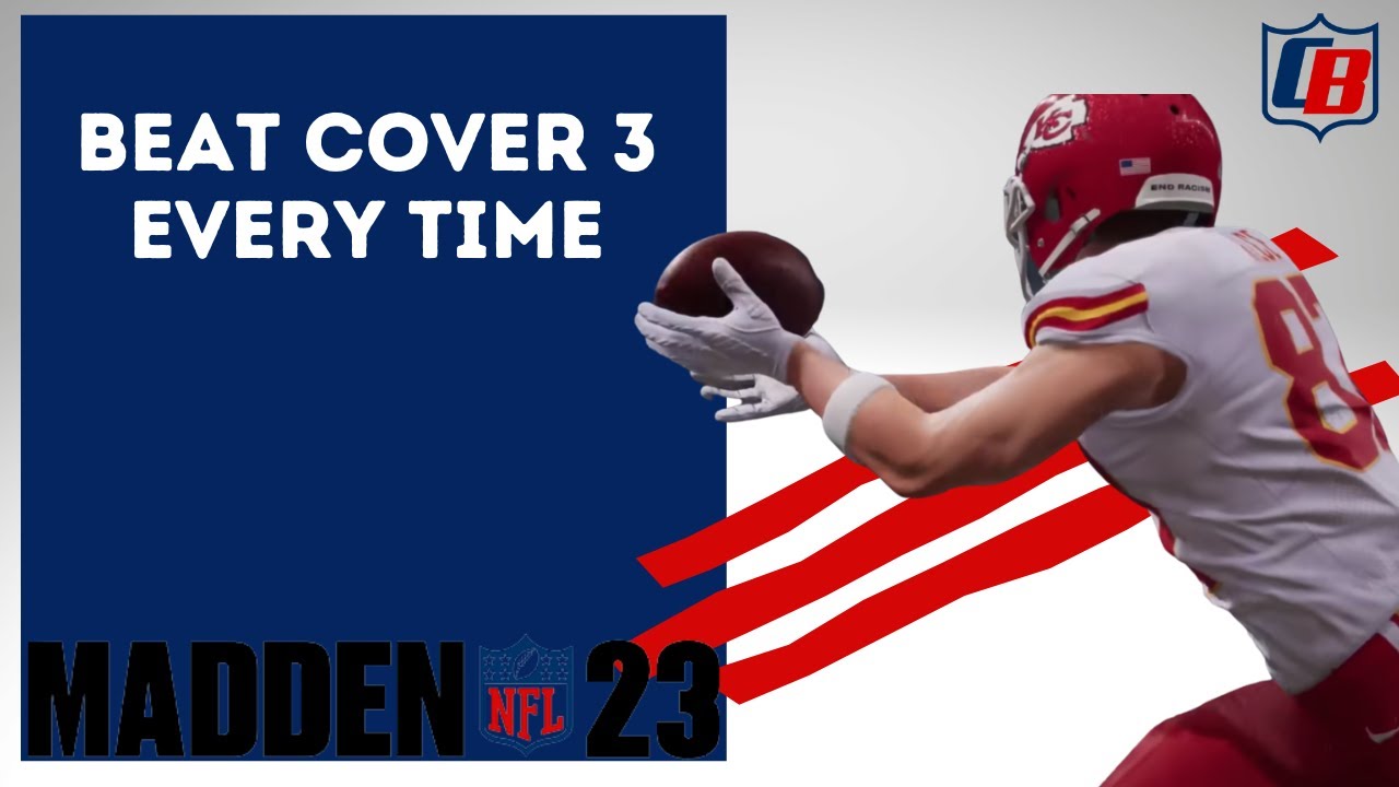 How To Beat Cover 3 Zone In Madden 23| Madden 23 Tips| - YouTube