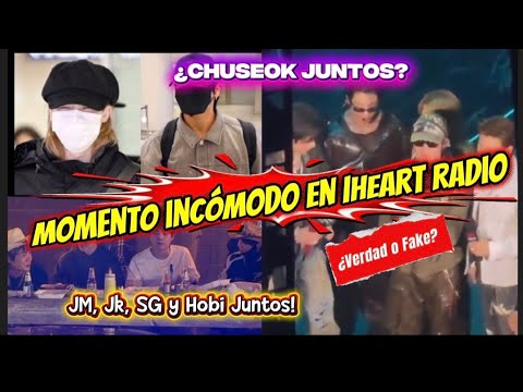 Momento Incómodo en Iheart Radio, ¿Verdad o Fake? ¿Jikook Pasará Chuseok Juntos? 😱