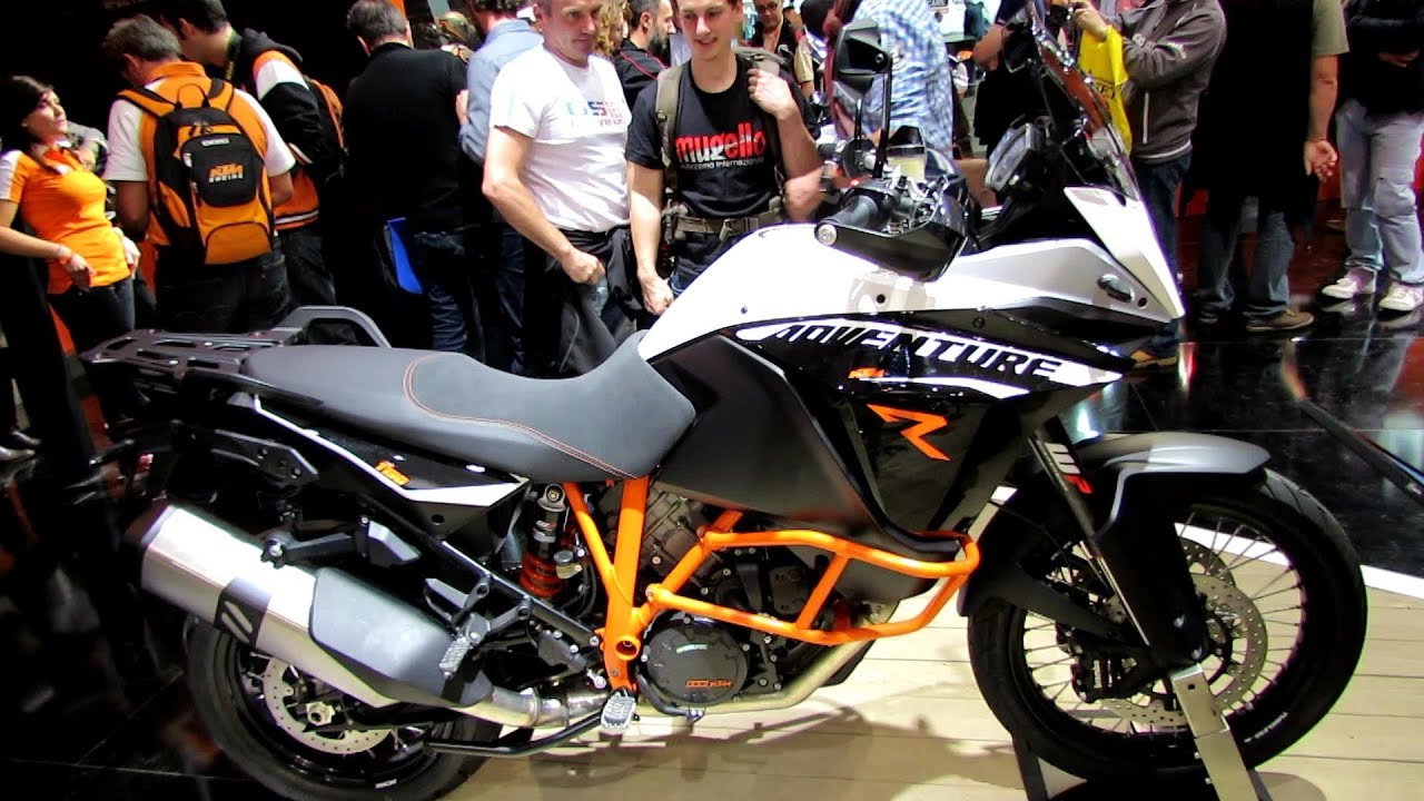 2014 KTM 1190 Adventure R Walkaround - 2013 EICMA Milan Motorcycle ...