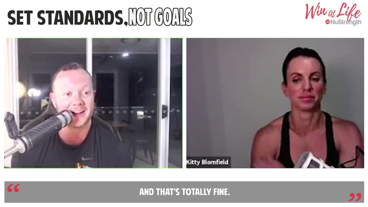 Instead of setting goals... SET STANDARDS - YouTube