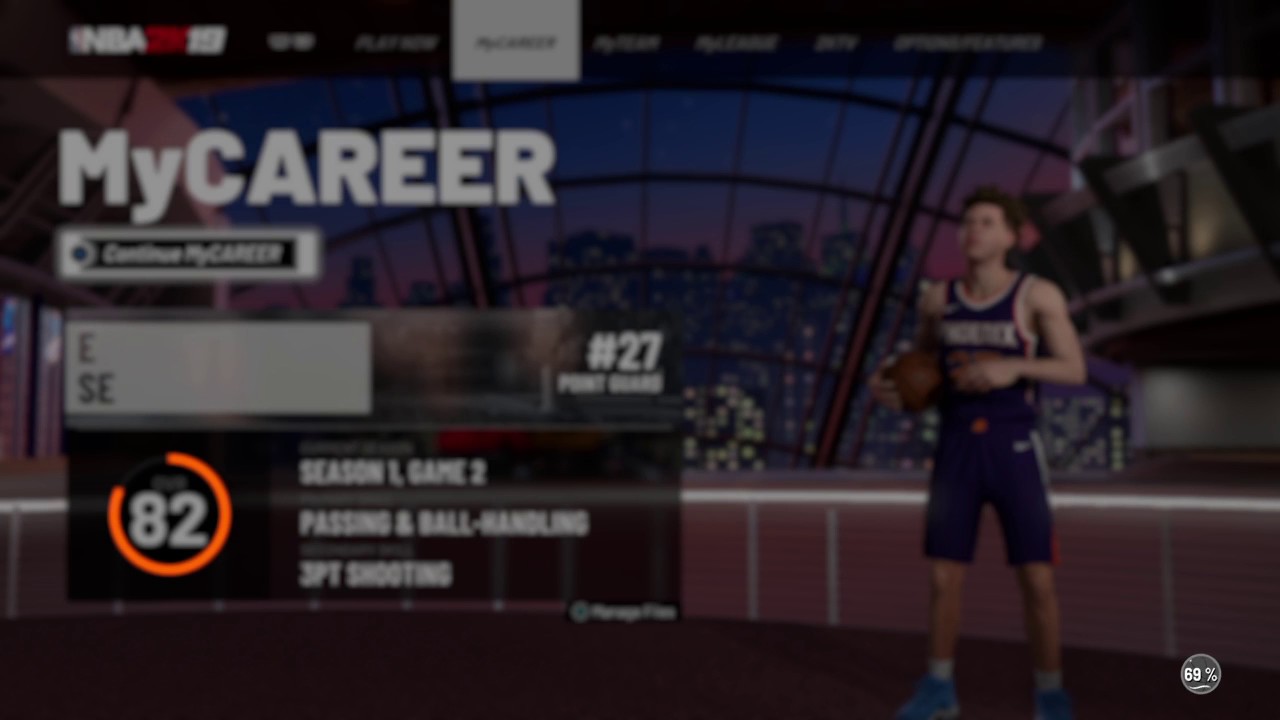 HOW TO FIX 100% or 96% LOADING SCREEN IN MYCAREER NBA 2K19 - YouTube