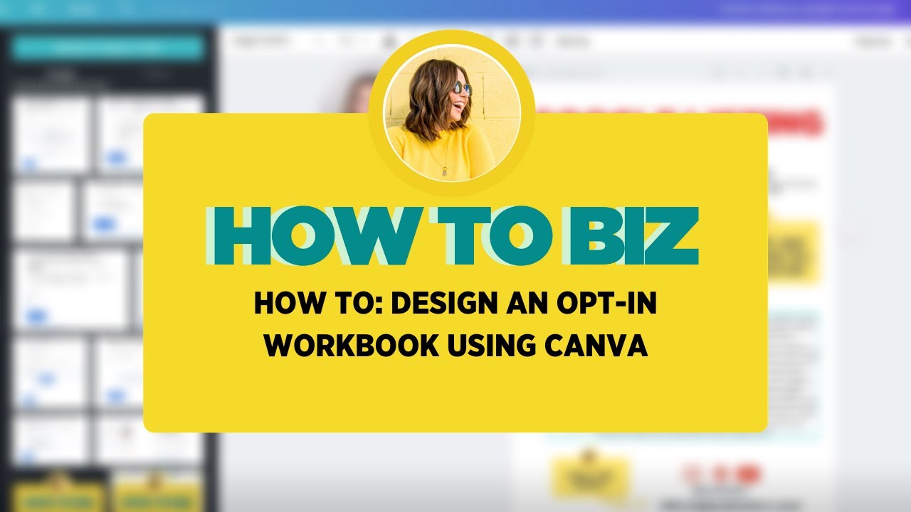 How to: Design an opt in workbook using Canva - YouTube