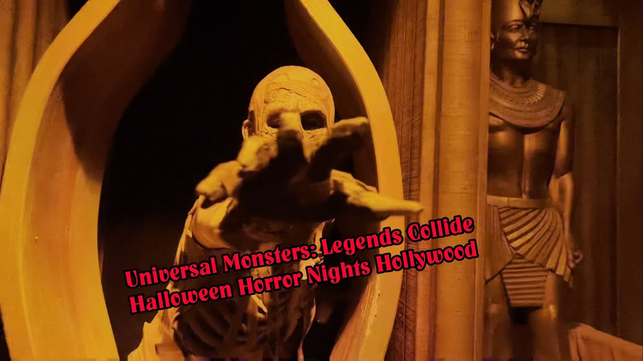 Universal Monsters Legends Collide - Halloween Horror Nights 2022 - YouTube