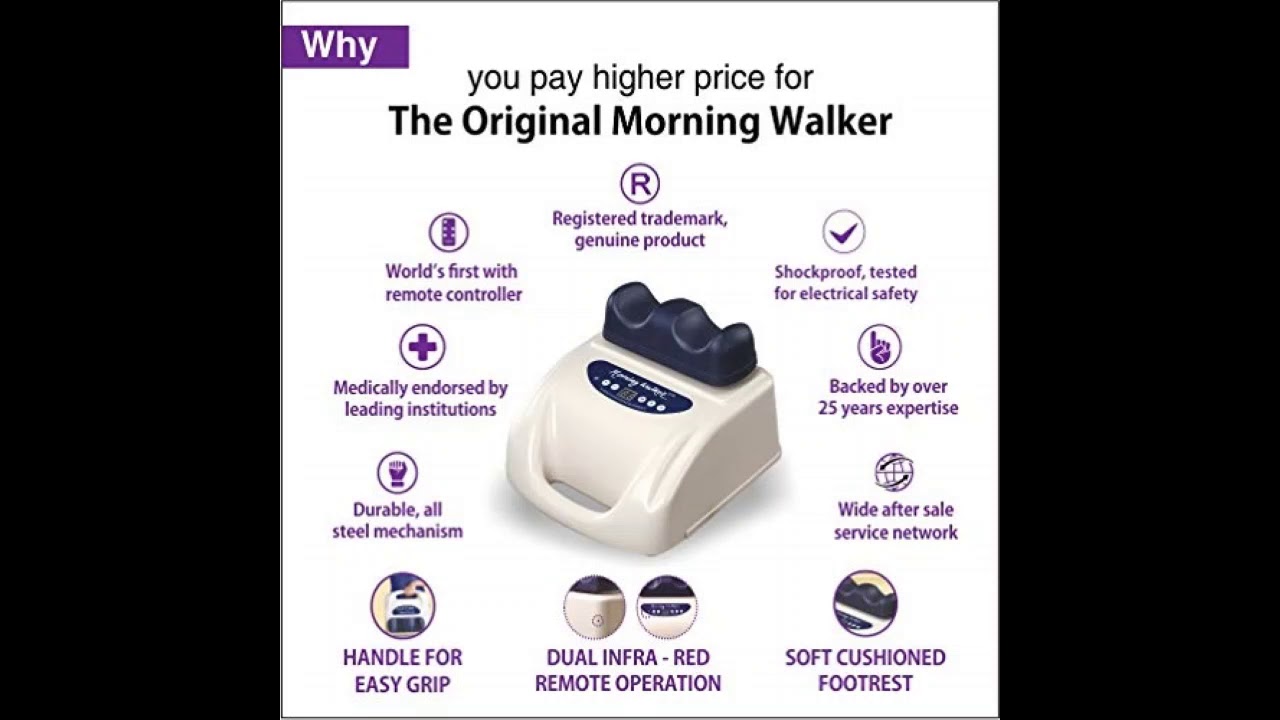 MORNING WALKER family health machine which helps to improve blood ...