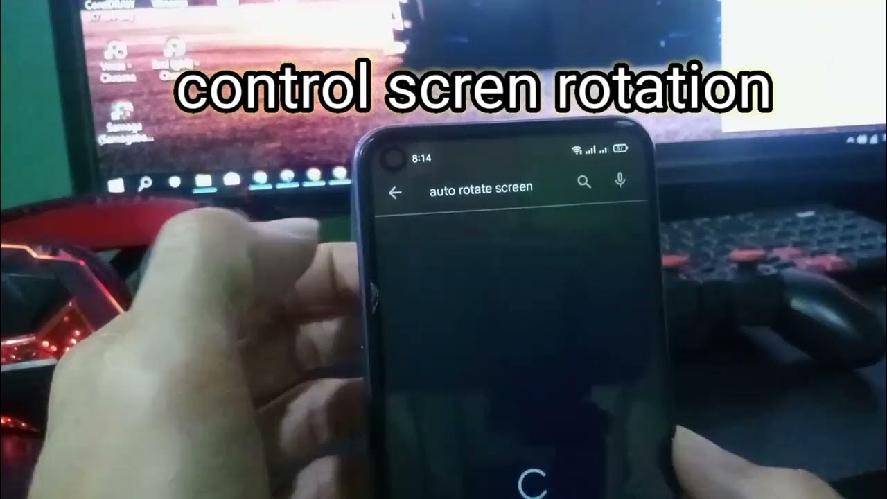 CARA SETTING CONTROL SCREEN ROTATION DI ANDROID - BISA MIRING KE SYSTEM MENU BERANDA & SETTING ...