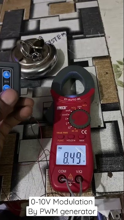 0-10V modulation via PWM Analog output generator - YouTube