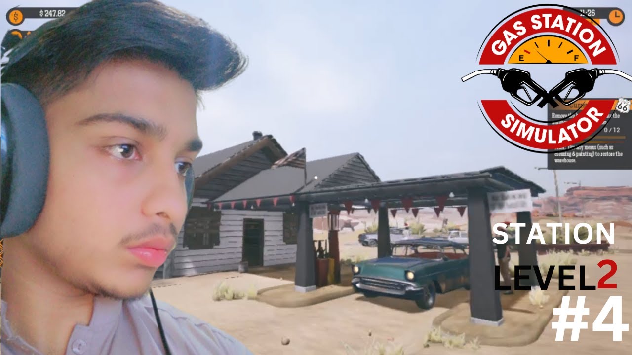 Level 2 My Gas Station Simulator ! Game Play ! PC GAMER - YouTube