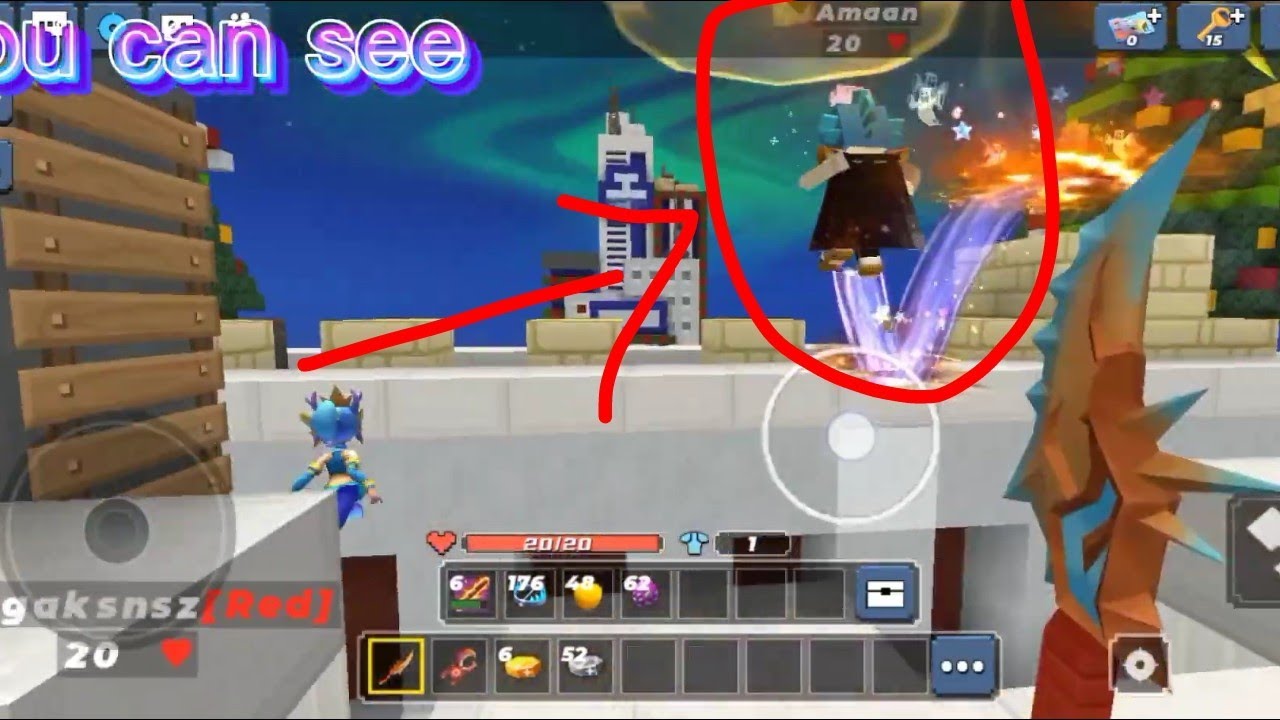 Im 1vs1 Amaan Bg In Bedwars Youtube