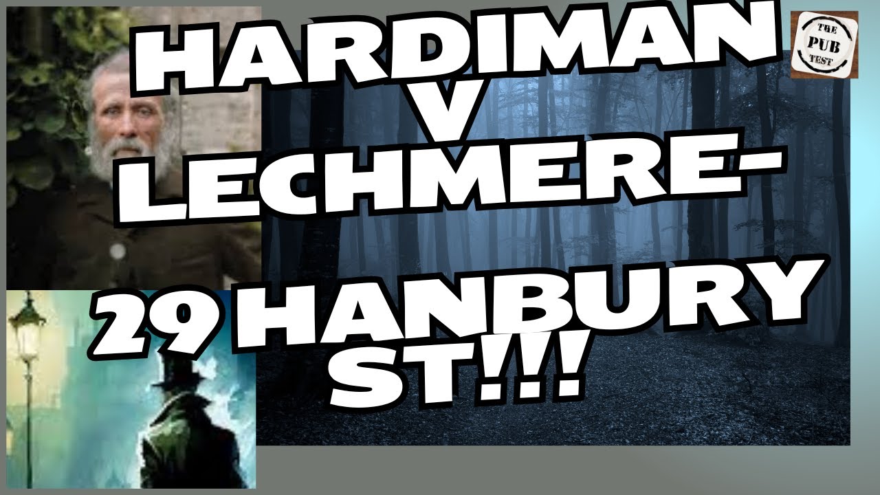 James Hardiman v Charles Lechmere- which one is Jack the Ripper?? - YouTube