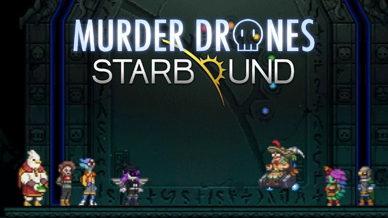 Opening the Ark Cutscene as Uzi [Murder Drones: Starbound] - YouTube