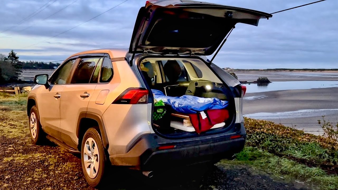 How I Build a Camper Out of My 2023 RAV4 LE AWD - Part 1 - YouTube