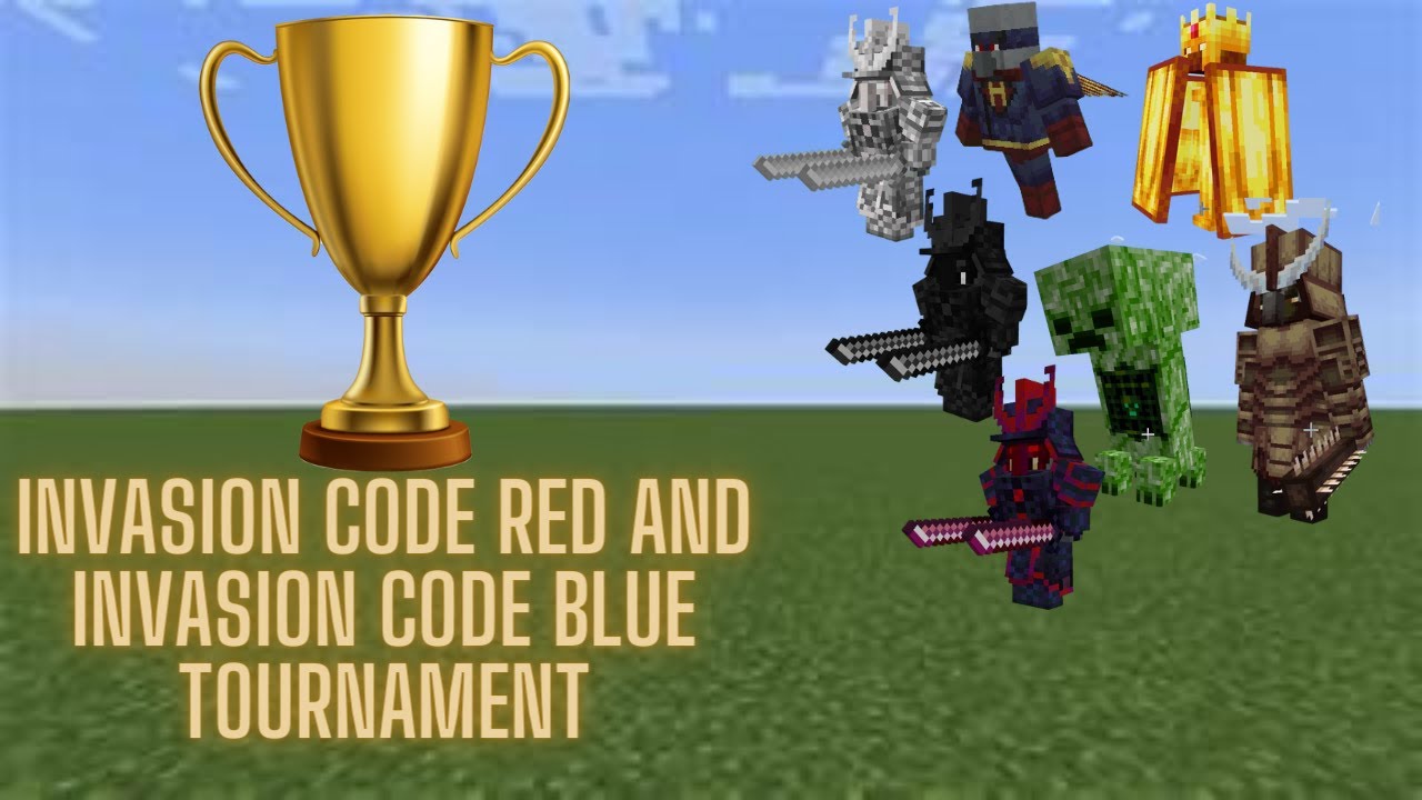 Invasion Code Red and Invasion Code Blue Tournament - YouTube