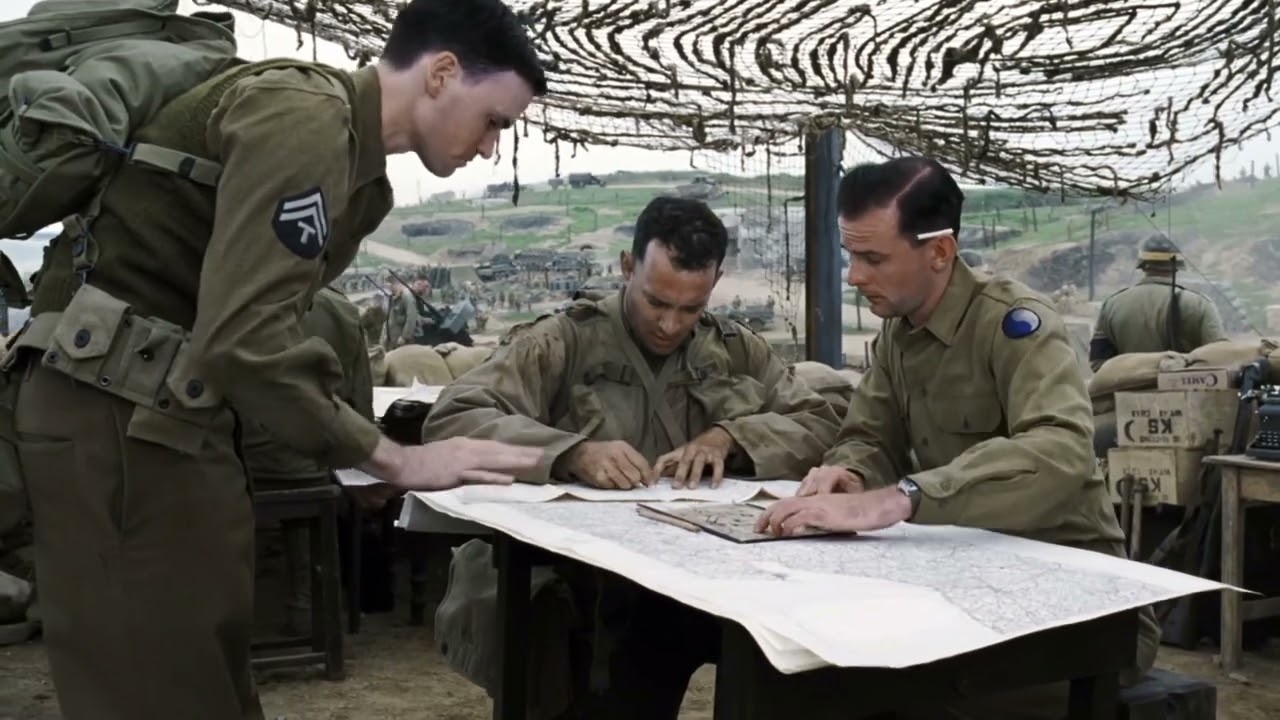 Saving Private Ryan (1998) - Cpl Upham assigned to Captain Miller's ...