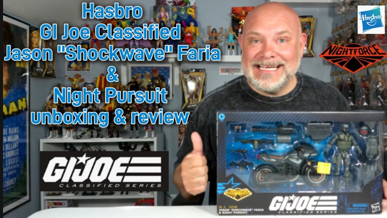 Night Force Shockwave & Night Pursuit GI Joe Classified series (#127 ...