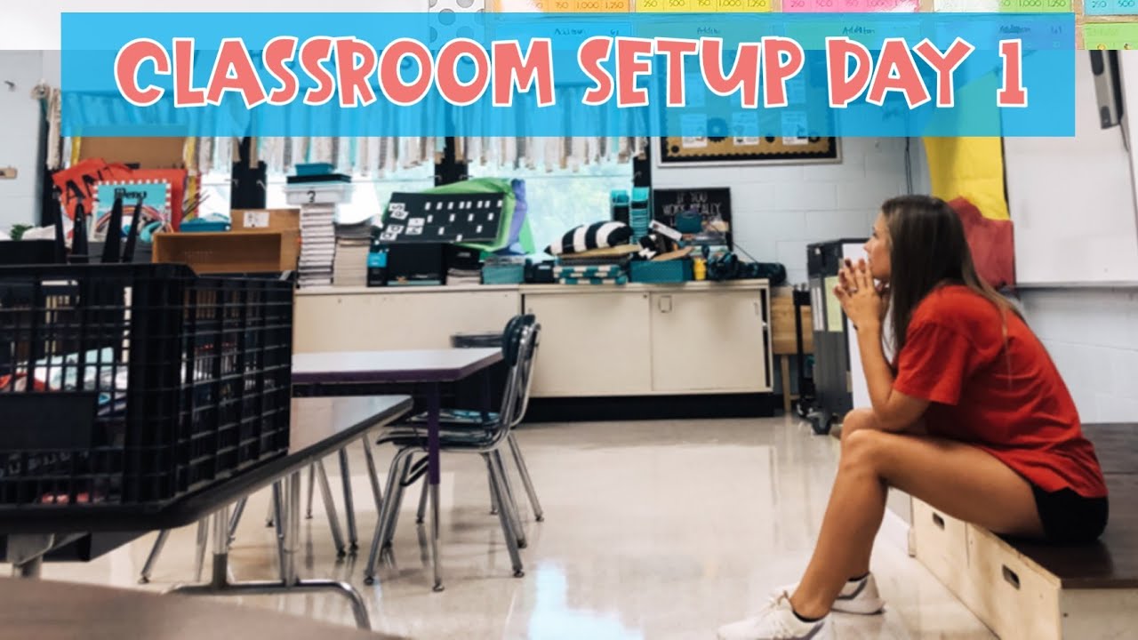 CLASSROOM SETUP: Day 1 of setting up my classroom for my new second ...