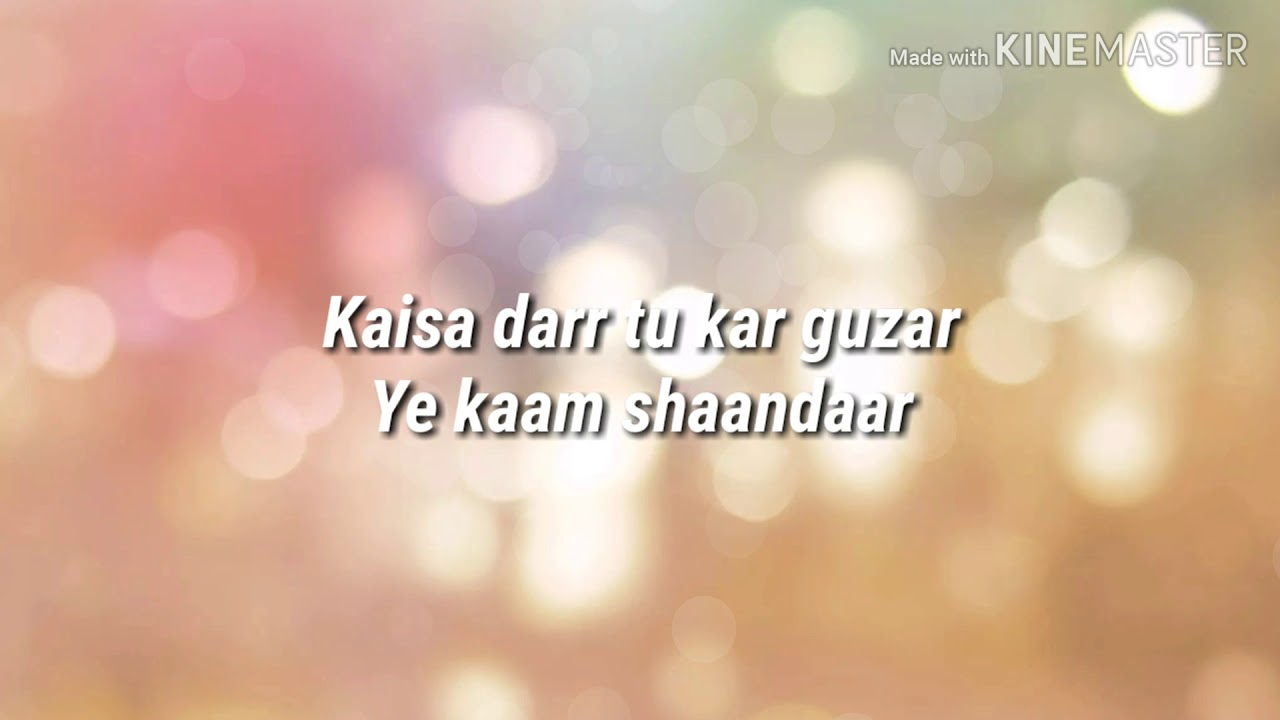 Shaam shaandaar lyrics - YouTube