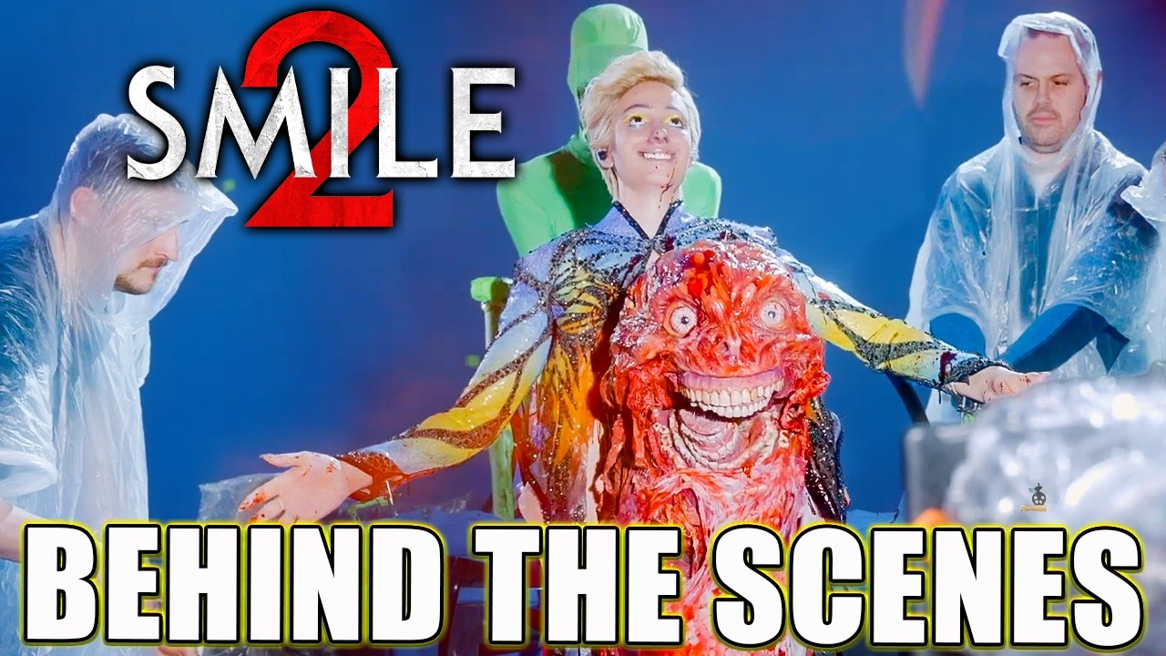 Smile 2 Bloopers And Behind The Scenes - YouTube