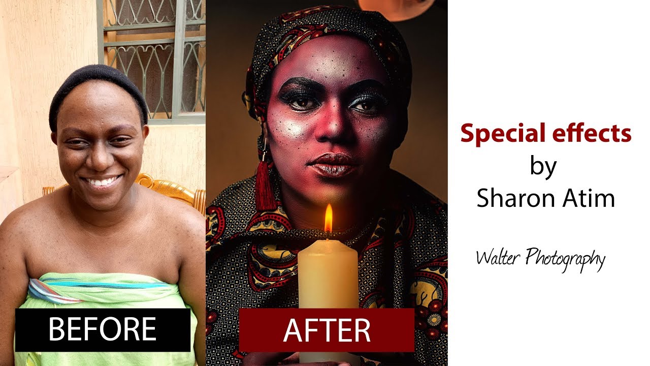 Special effects make up with Sharon Atim - YouTube