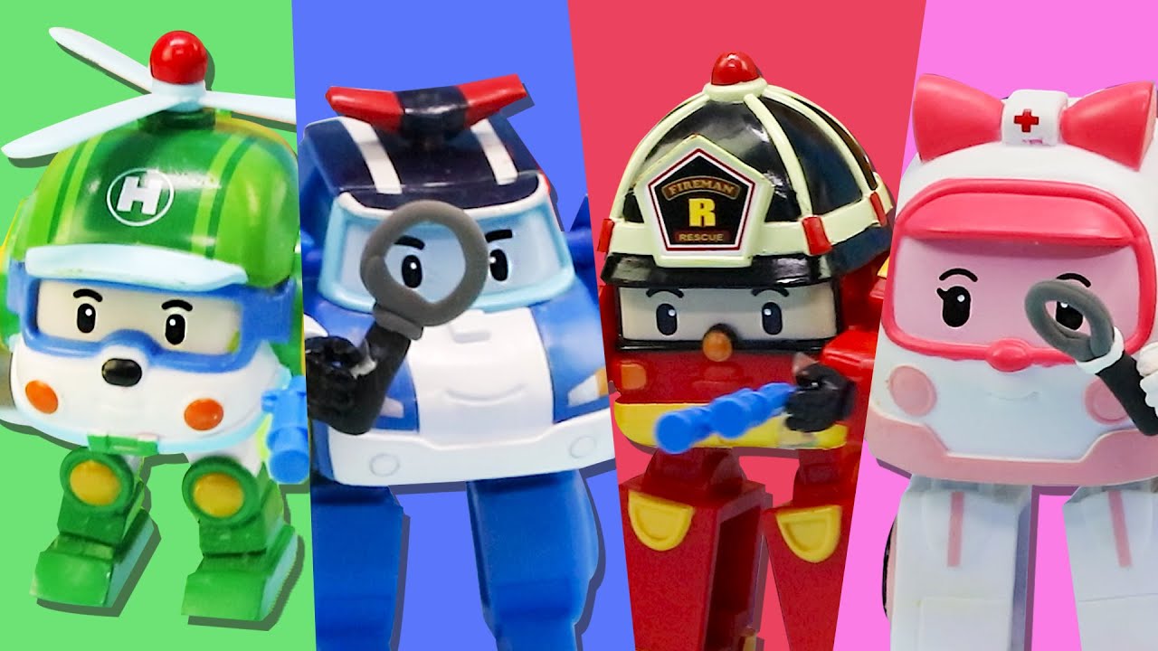 POLI Toy Song for 1 Hour│Robocar POLI 1 Hour Playlist│Color Song│Toy ...