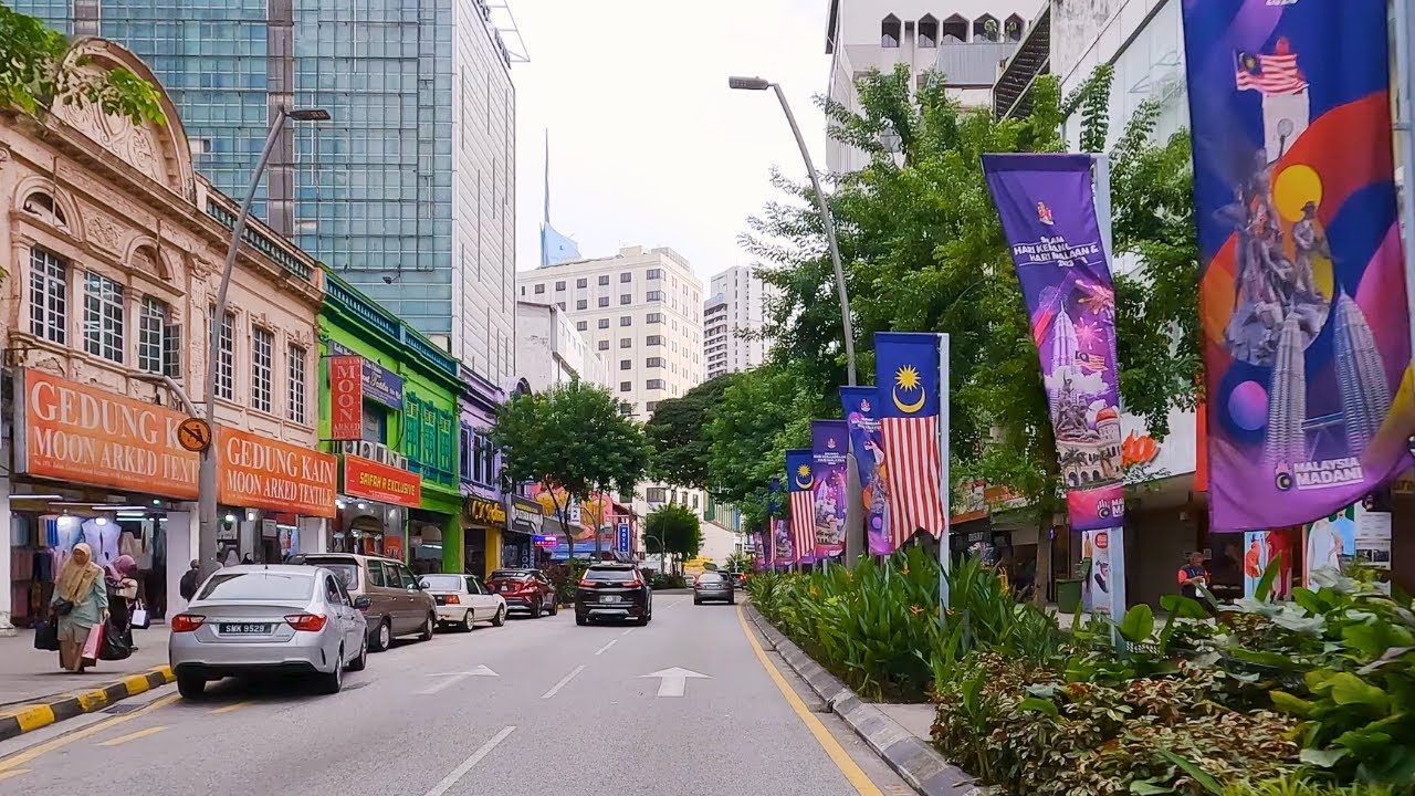 🛺 🕌 🏝 Driving in Kuala Lumpur Malaysia 🇲🇾 South East Asia Tour - YouTube