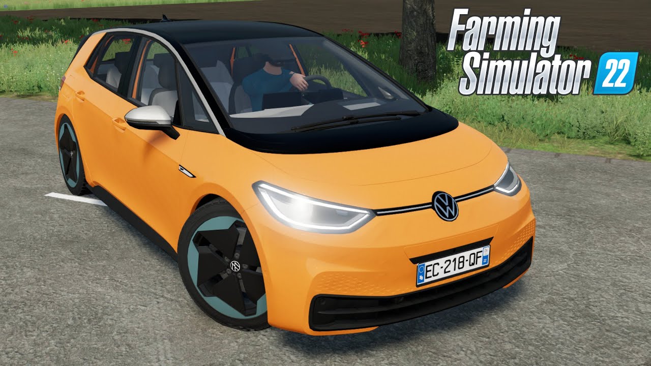 FS22 - Volkswagen ID3 - Farming Simulator 2022 - Car Mod DOWNLOAD LINK ...