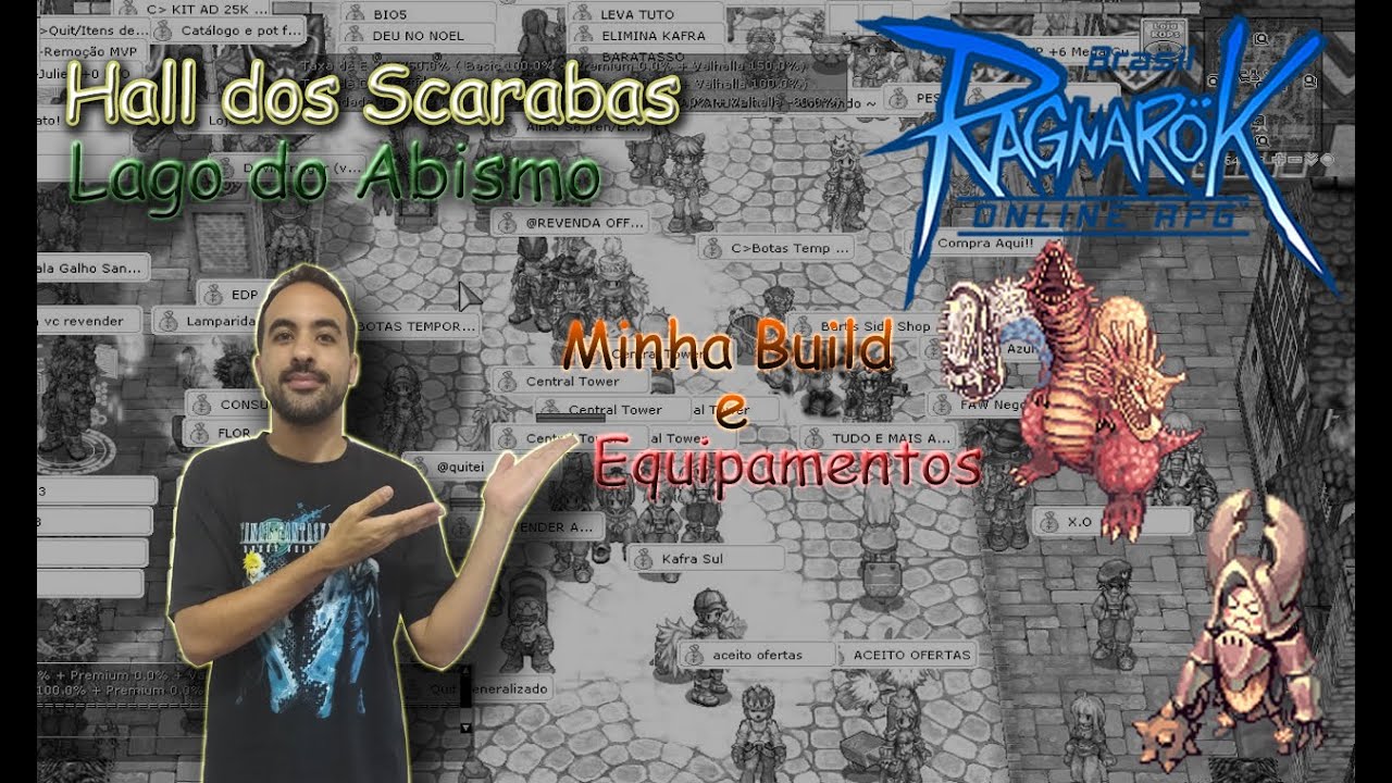 Ragnarok Online (Bro Valhalla) - Up nos Scarabas e Lago do Abismo ...
