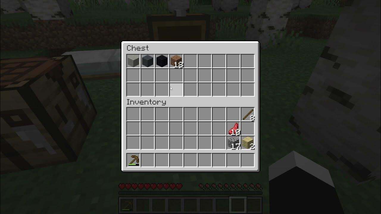 How to store your items so you don't drop them when you die - Minecraft ...