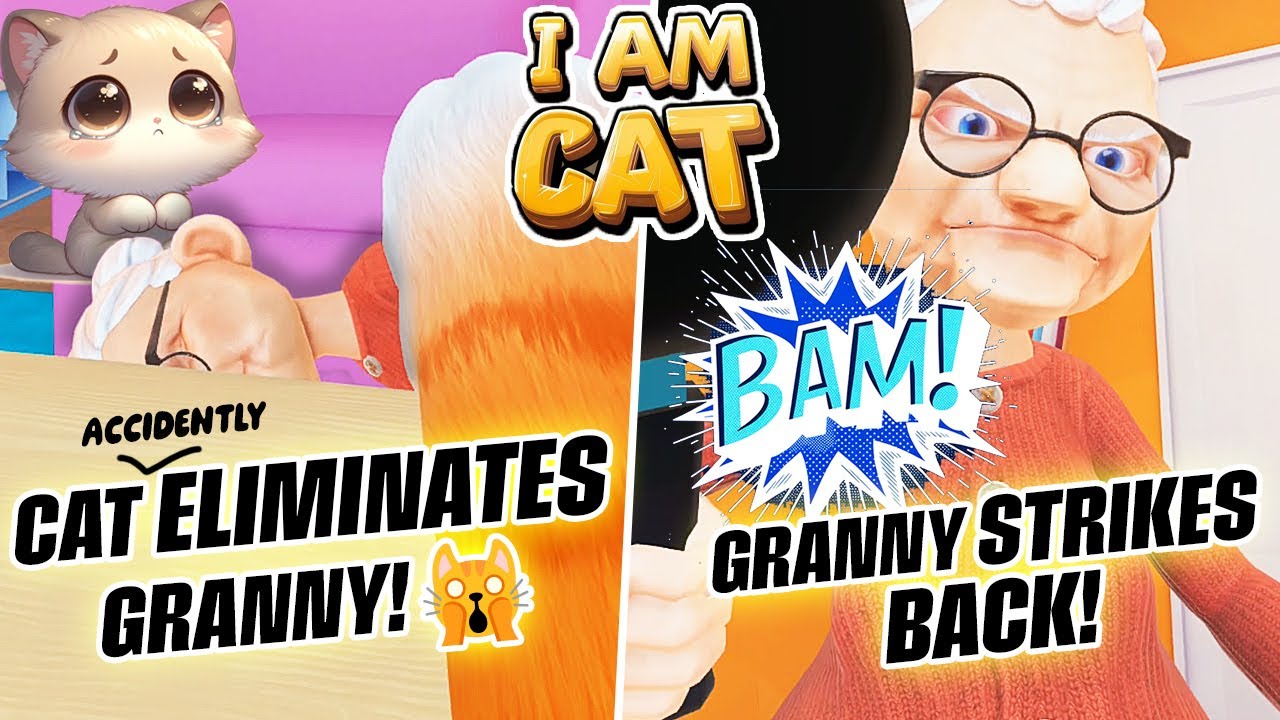 VR Cat Accidentally Knocks Out Granny – Her Shocking Revenge! - YouTube