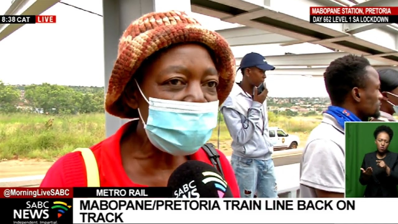 Train Travel | Commuters react to the re-opening of the Pretoria to ...