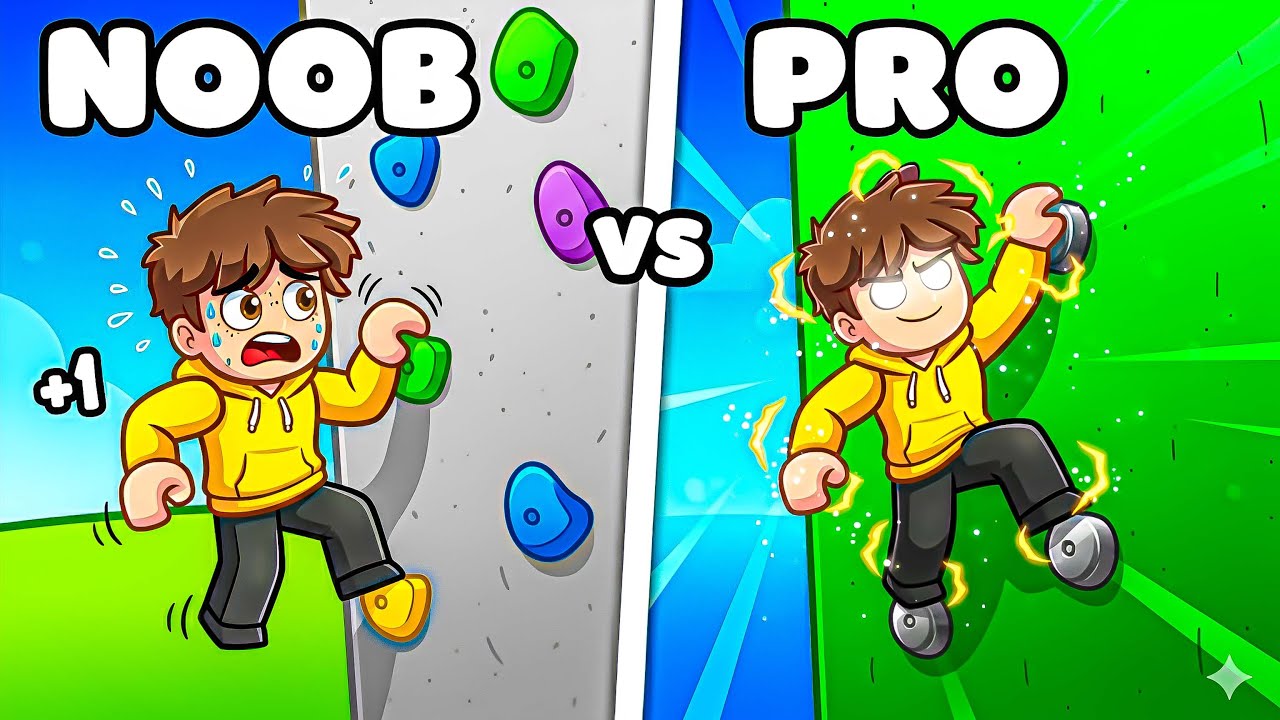 CLIMB FROM NOOB TO PRO ON ROBLOX!! - YouTube