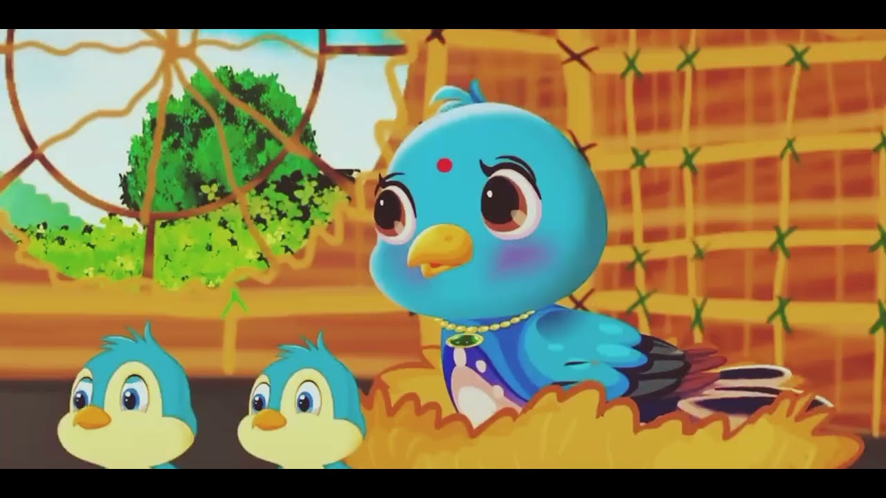 cartoons_kids_animated _Kauwa Wala Hindi _ Cartoon Chidiya _ Tuni ...