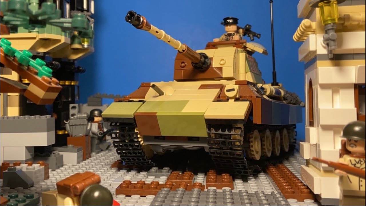 Lego WW2 - Battle of Aachen - Stopmotion Animation - YouTube