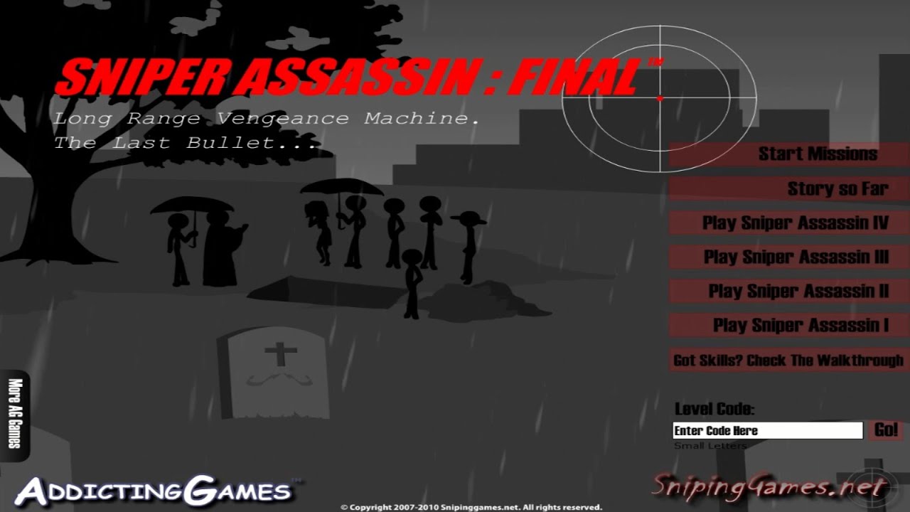 Sniper Assassin 5: Final Mission - (Flash Game) #361 - YouTube