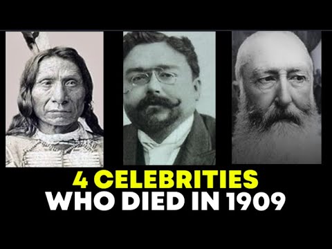 Shocking Farewell: The Top 4 Celebrity Deaths That Shook the World In 1909 | In Memoriam Tribute ...