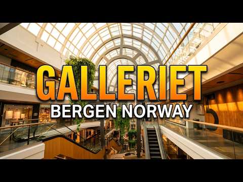 Bergen Built The World's Most Beautiful Mall To Hide From The Rain - Norway 🇳🇴