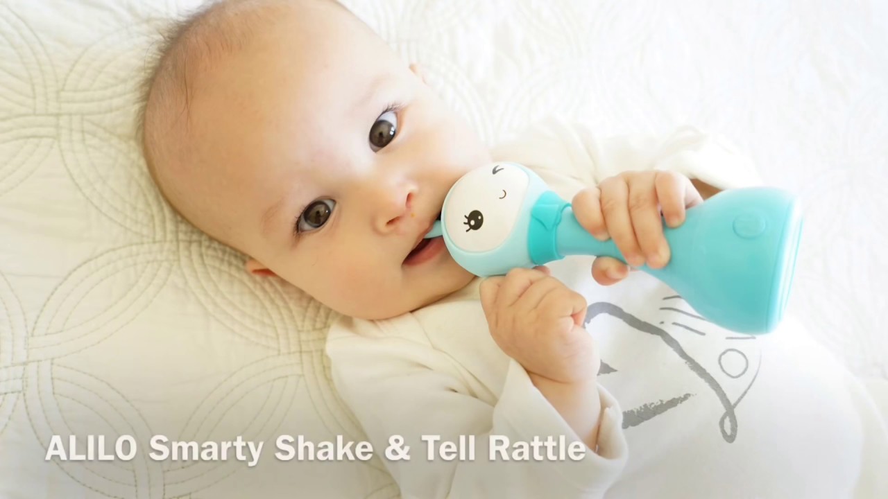 ALILO Smarty Shake and Tell Rattle is the New Baby a Must Have Toy ...