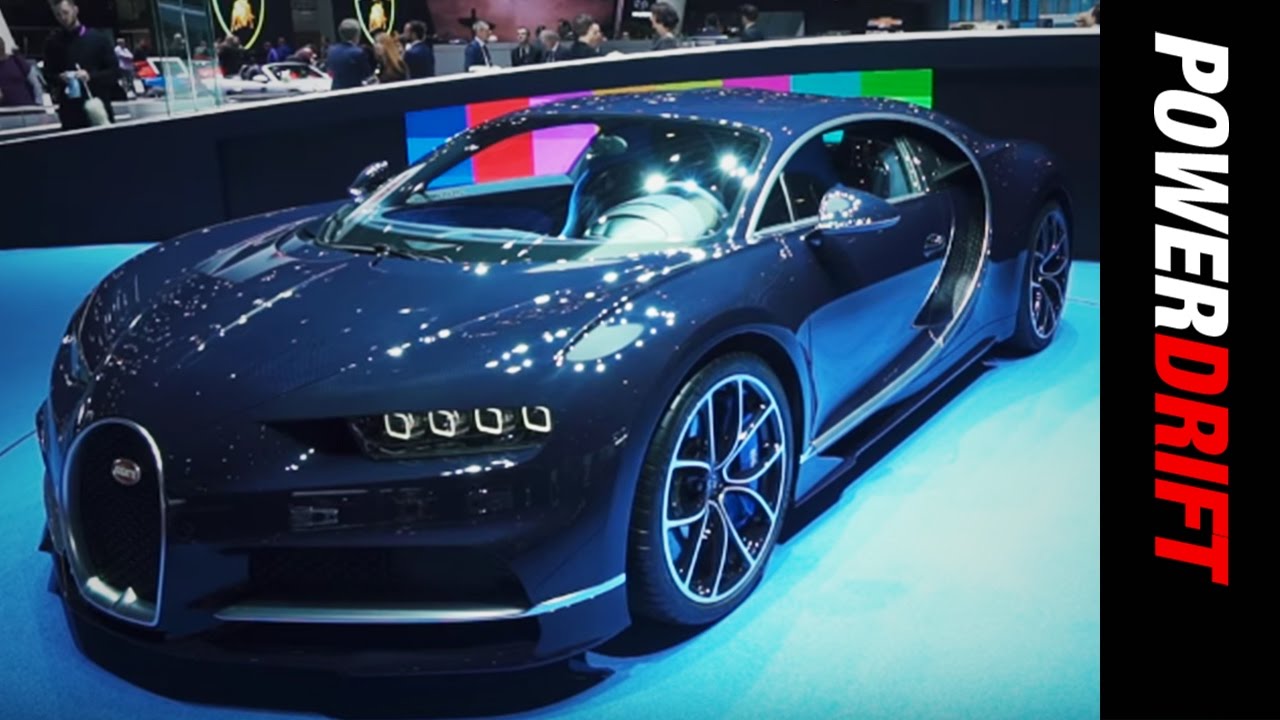Bugatti Chiron : Geneva Motor Show : PowerDrift - YouTube