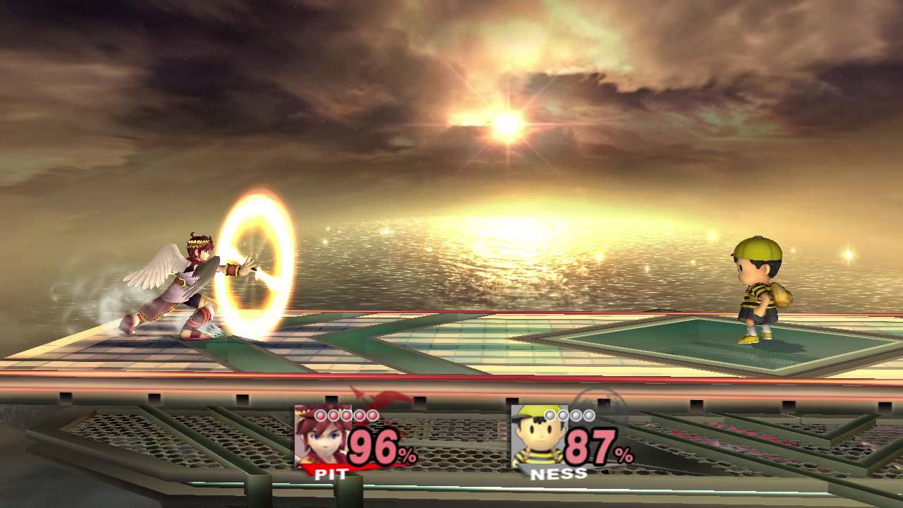 Super Smash Bros Brawl - Pit VS Ness Ƹ̵̡Ӝ̵̨̄Ʒ - YouTube