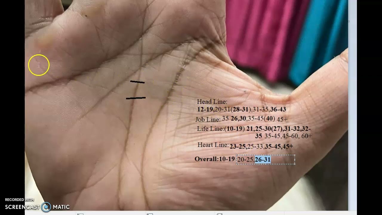 Detailed Palm Analysis Part2 - YouTube