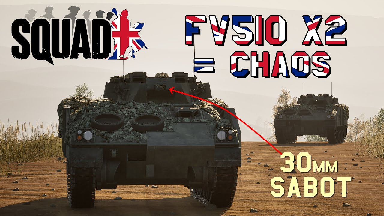 British IFVs melt Soviet BMP-2s | Squad 9.0 UE5 Armour Gameplay - YouTube