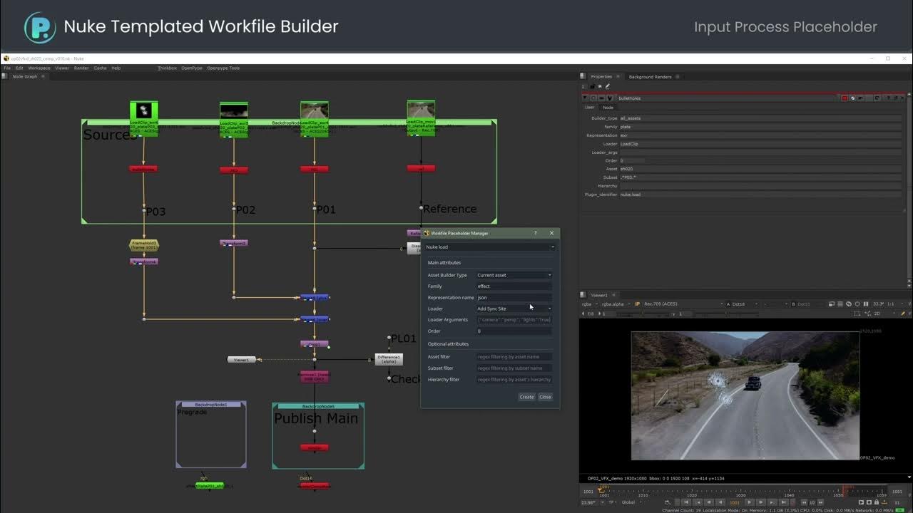 NUKE Templated Workfile Builder - OpenPype / AYON - YouTube